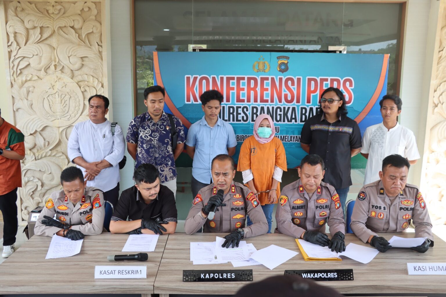 Kapolres Bangka Barat Ungkap Motif Pembunuhan Sadis di Mentok - Sorotan ...